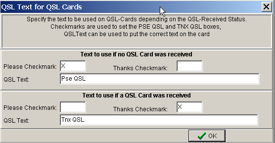 Creating Reports and QSL Cards